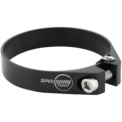 Custom Billet Aluminum Radiator Hose Clamp 225 Inch Black
