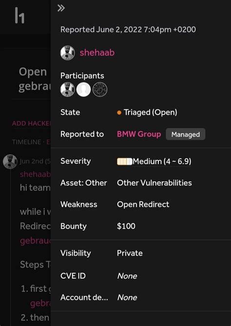 Ahmed Shehab On Linkedin Bugbounty