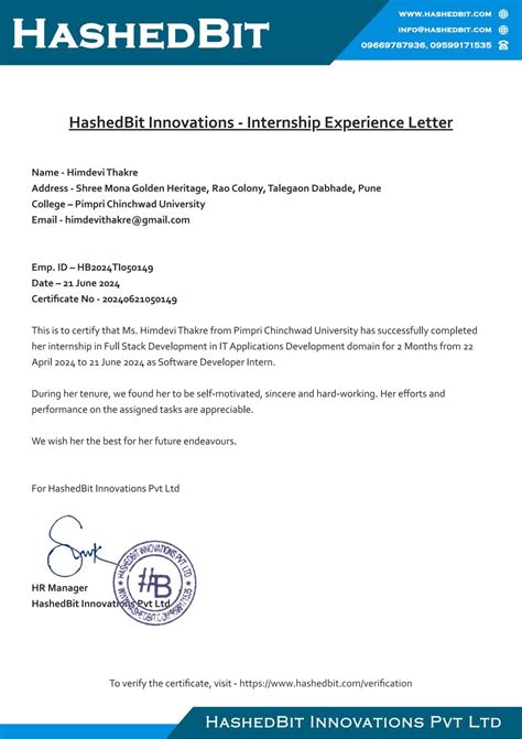 Himdevi Thakre On Linkedin Completedinternship Softwaredeveloper