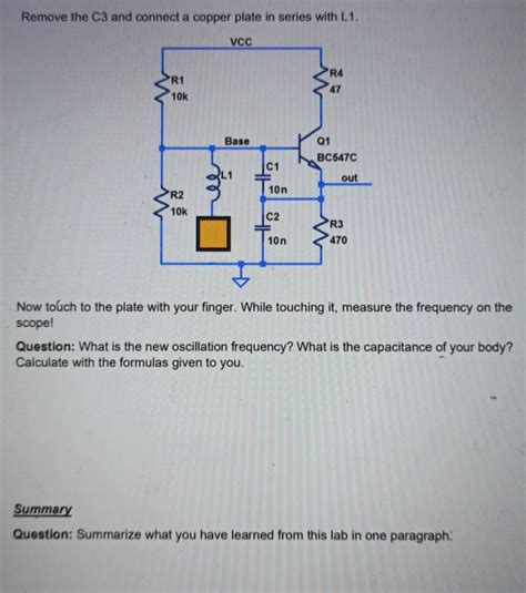 Oscillators Lab In This Lab You Will Build LC Type Chegg Com