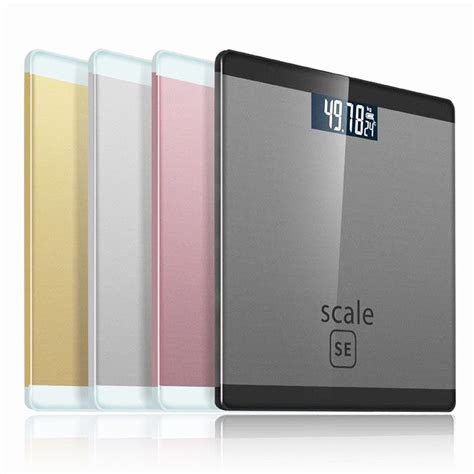 Iscale Digital LCD Electronic Tempered Glass Bathroom Weighing Scale Shopee Philippines