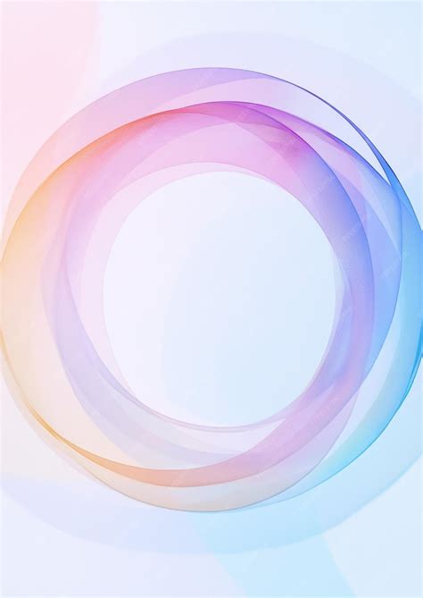 Abstract Color Gradient Soft Color Transition Organic Geometry Pattern