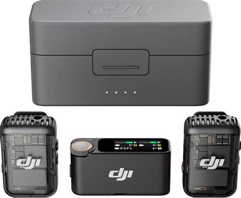 Dji Mic 2 Wireless Omnidirectional Microphone System Cp Rn 00000325 02 Best Buy