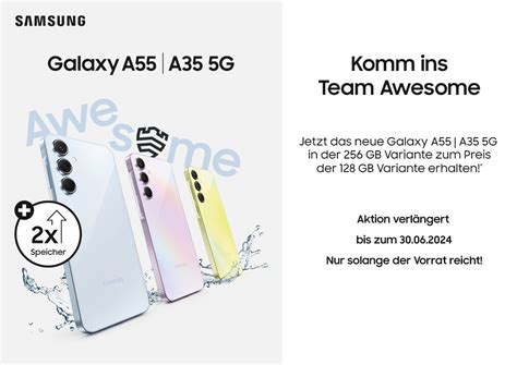 Samsung Galaxy A55 5G ohne Vertrag günstig kaufen | freenet-mobilfunk.de