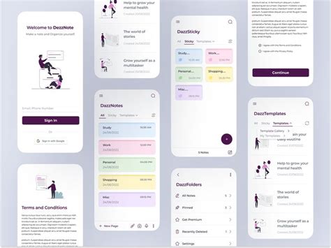 Note Taking Mobile App Design A Modern Take On A Classic Tool