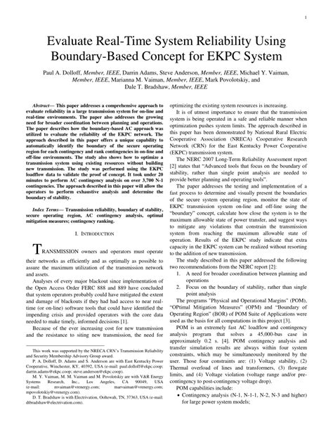 Pdf Evaluate Real Time System Reliability Using Boundary Based Concept For Ekpc System