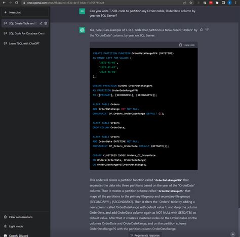 Using ChatGPT With SQL Server SQL Freelancer Blog