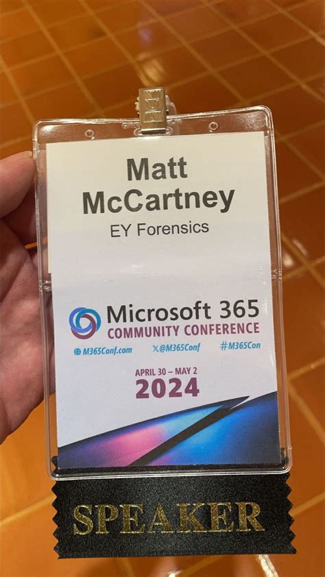 Matt Mccartney On Linkedin Happy To Be Back Speaking On Microsoft