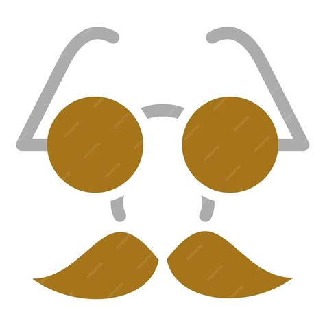 Premium Vector Vector Design Fun Glasses Icon Style