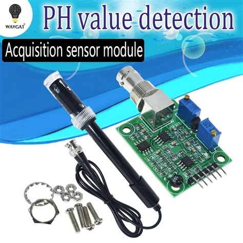 1set Liquid Ph 0 14 Value Detection Regulator Sensor Module Monitoring Control Meter Tester
