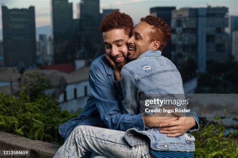 Gay Couple Blue Photos And Premium High Res Pictures Getty Images