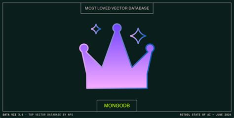 Mongodb Atlas Vector Search再度荣获最受欢迎的向量数据库称号 Mongodb数据平台 Segmentfault 思否