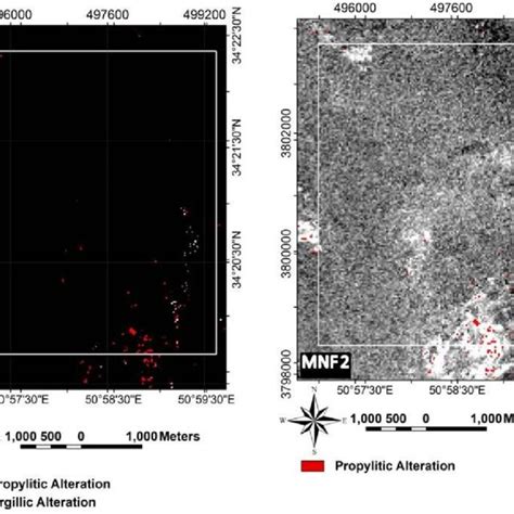 In Ppi Image Red Color Alteration Propylitic And White Color Show Download Scientific Diagram