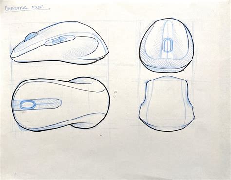 Computer Mouse Diagram