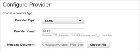 Amazon Web Services Saml My Page Sso Configuration Rsa Ready Implementation Guide Rsa