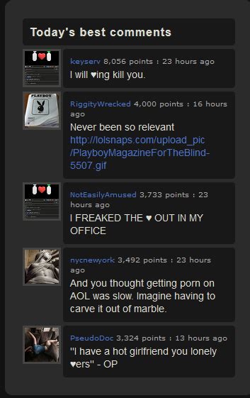 Til If Youre Not Logged In Todays Best Comments Censor Swear Words