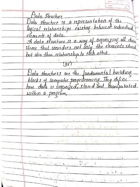 Datastructures Module1 Pdf