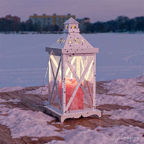 Winter Lantern Cg Cookie