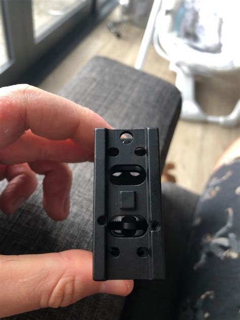 Unity Fast T Mount Inch Height For T T Romeo Black Or FDE Color