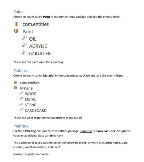 Solved You Will Be Creating Classes And Methods For A Chegg