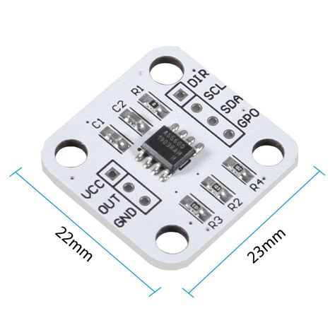 6pcs As5600 Magnetic Encoder Magnetic Induction Angle Measurement Sensor Module