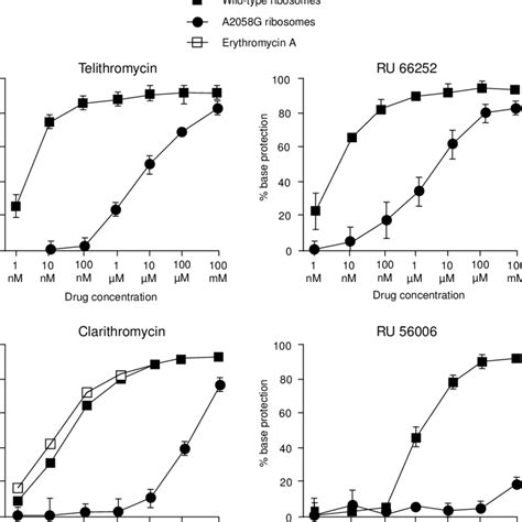 Binding Curves For Ketolides And Macrolides To Wild Type And A2058g Download Scientific Diagram