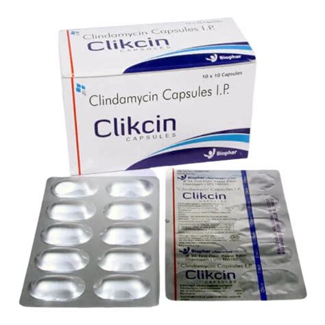 Clindamycin Capsules Ip At ₹ 210 Box Surat Id 2850534458030