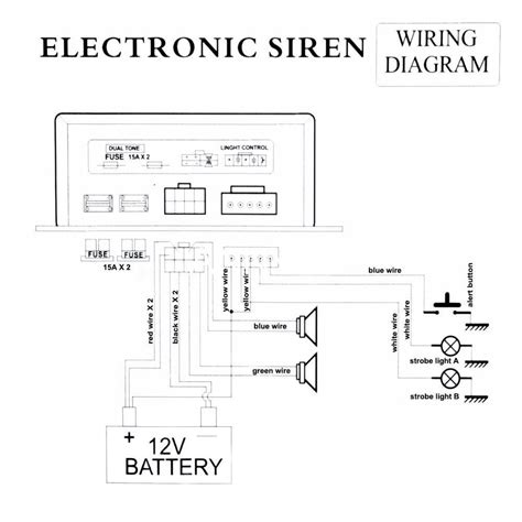 Cjb 200w Siren Wiring Diagram