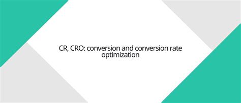 Understanding Conversion Rate Cr And Conversion Rate Optimization