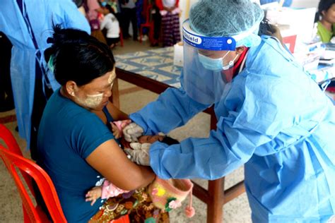 အသက် ၁ နှစ်ခွဲအောက် ကလေးများအား ပုံမှန်ကာကွယ်ဆေး ထိုးနှံခြင်းနှင့် တိုက်ကျွေးခြင်းများ ဆောင်ရွက