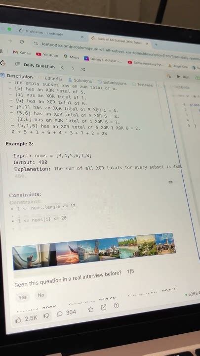 Day 116 Java Coding Series Leetcode 1863 Problemsolving Coding Leetcode 200daysofcode
