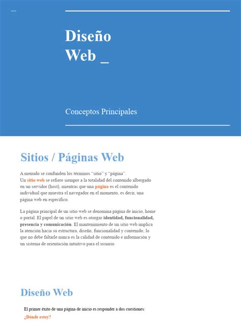 diseño web html css pdf diseño web html