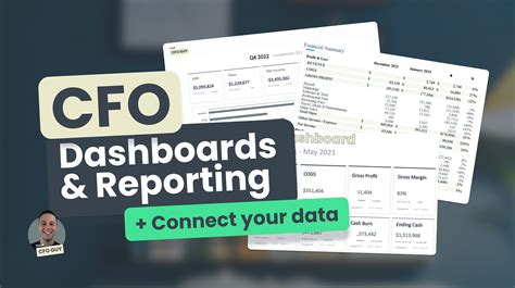 Connect Your Data Cfo Excel Dashboard And Reporting Your Cfo Guy