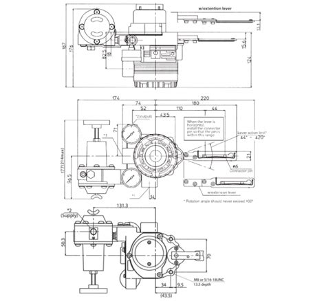 Avp300 Avp301 Avp302 Azbil Smart Valve Positioner Butterfly Valve With Positioner