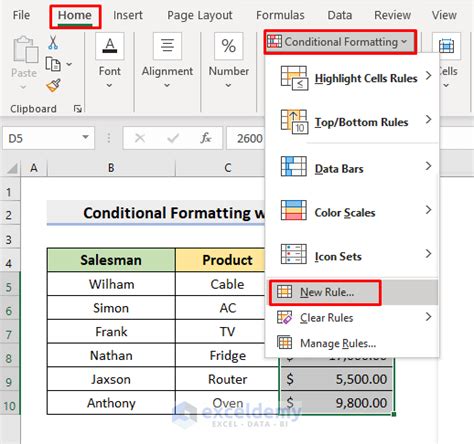 How To Use 4 Color Scale Conditional Formatting In Excel 2 Examples