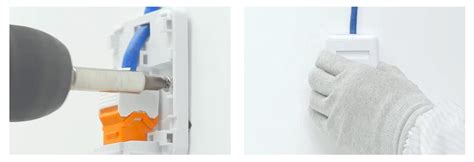 Surface Mount Box And Ethernet Wall Plate Quick Start Guide