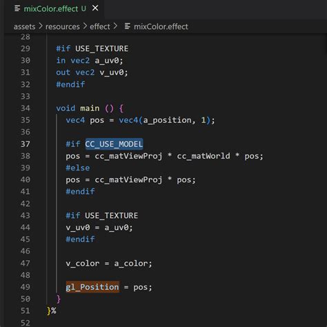 Shader大佬看过来，这个shader啥毛病 Creator 2x Cocos中文社区