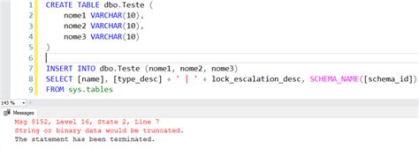 Sql Server String Or Binary Data Would Be Truncated O Que é Como Identificar A Causa Raiz E