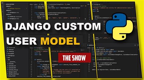 How To Configure Custom User Model In Django Day In Life Of A Software Engineer In London Uk