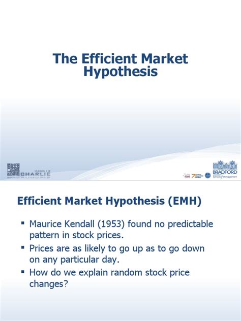 Ch 11 Efficient Market Hypothesis Pdf Efficient Market Hypothesis