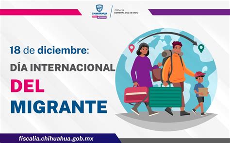 18 De Diciembre Día Internacional Del Migrante Fiscalía General Del
