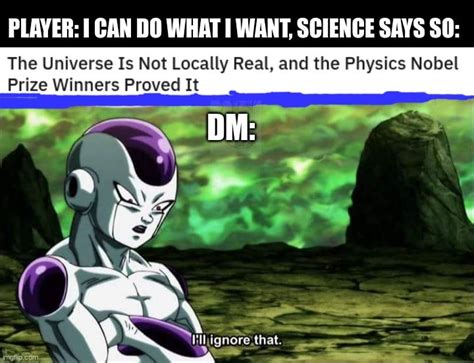 No Science Did Not Prove That Rule 0 Actually Exists R Dndmemes