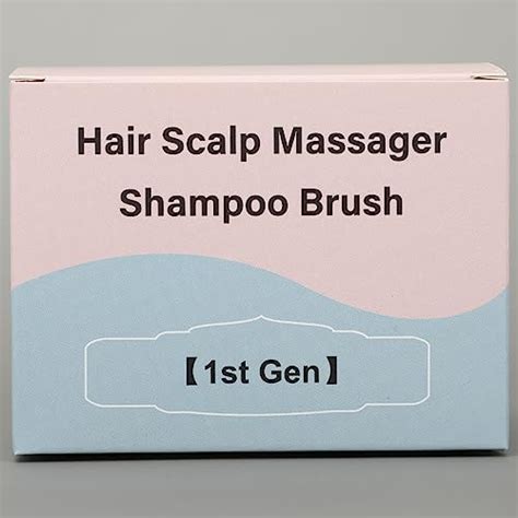 Freatech Hair Scalp Massager Shampoo Brush With Soft Silicone Bristles