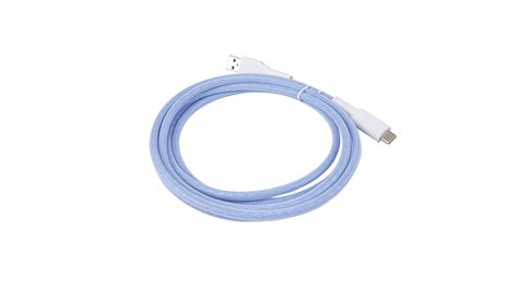 Mechanical Keyboard USB A USB C Cable Light Blue Reelag