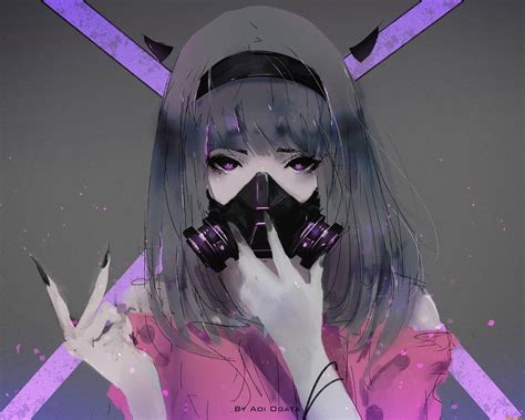 Аниме тянки на аву с маской фото и картинки Abrakadabrafun