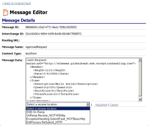 Repairing And Resubmitting A Message Biztalk Server Microsoft Learn