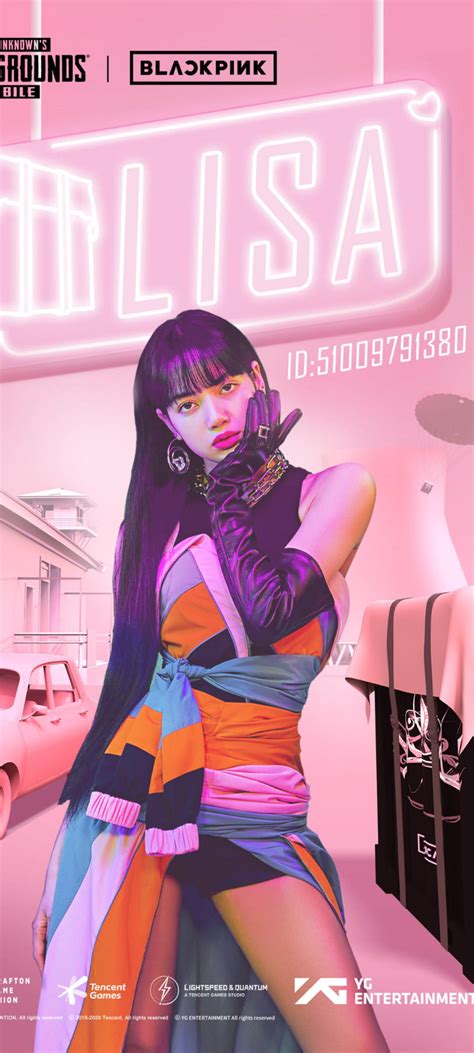 Download Lisa Blackpink Hd Pubg Mobile Wallpaper