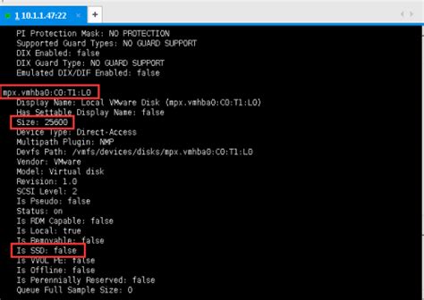 Vmware Esxi65中将硬盘驱动类型由hdd模拟ssd 丁辉博客