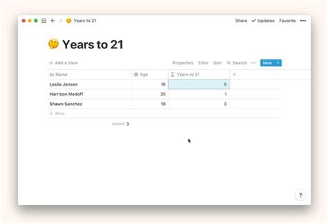 【notion教程】notion 数据库公式 知乎