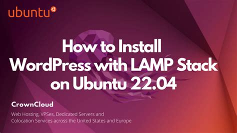 How To Install Wordpress On Ubuntu 2204 The Crowncloud Blog